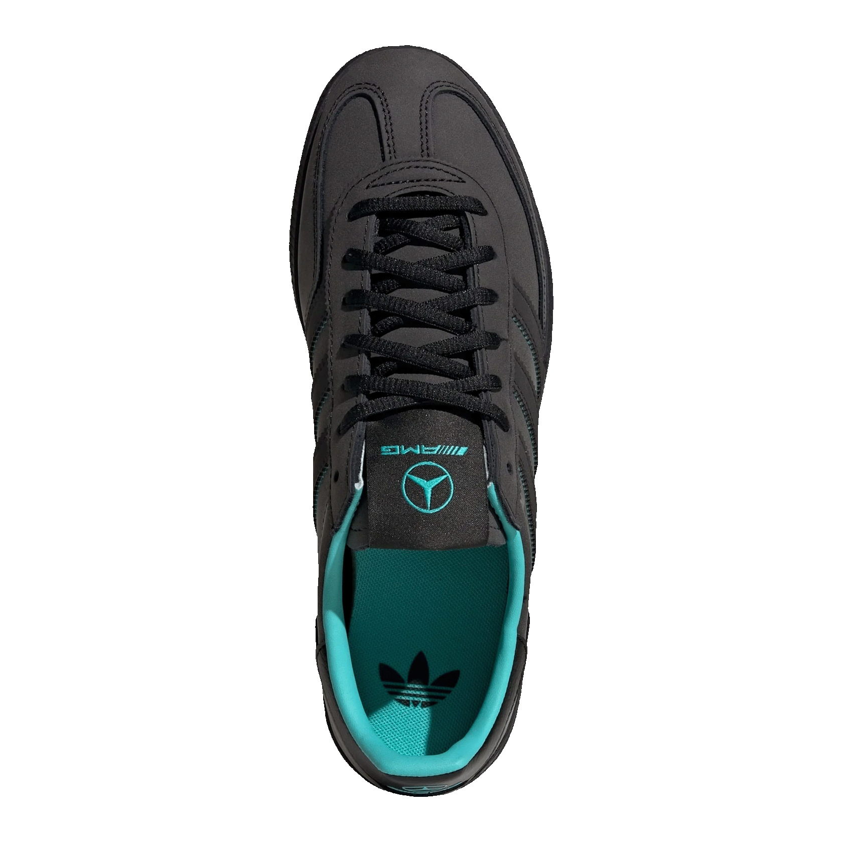 adidas Handball Spezial Mercedes AMG Petronas F1 Team Black Semi Mint ...