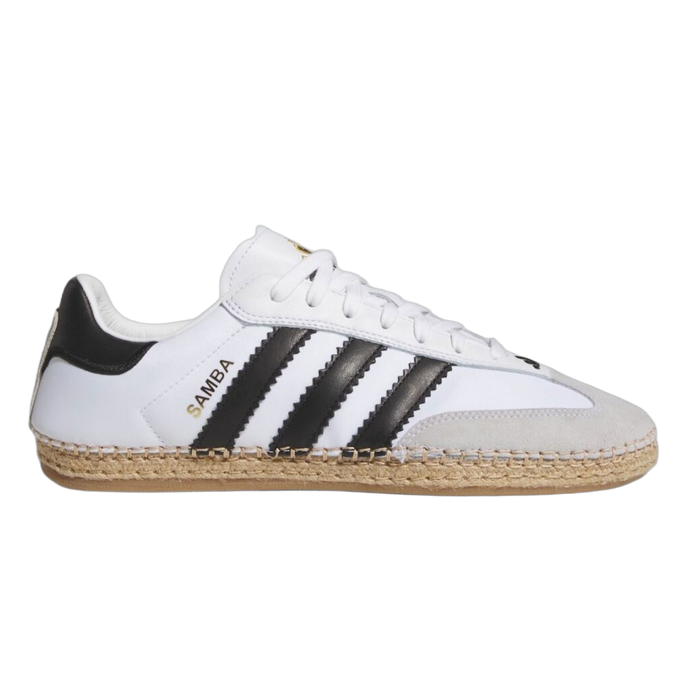 adidas Samba Espadrille CLOT By Edison Chen White Black - KJ0274 ...