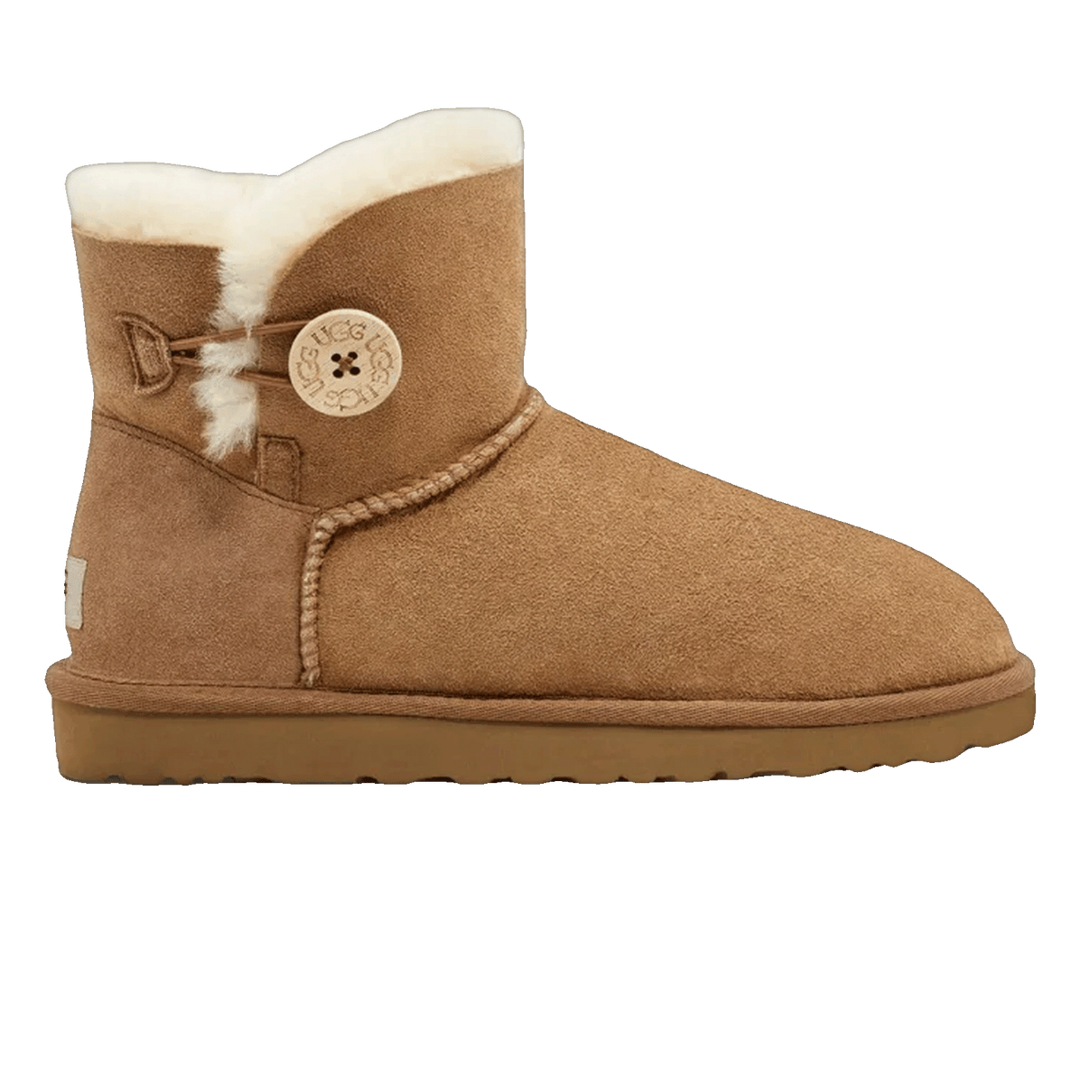 UGG Mini Bailey Button II Chestnut (W) - 1016422-CHE – Forty Four Sneaker