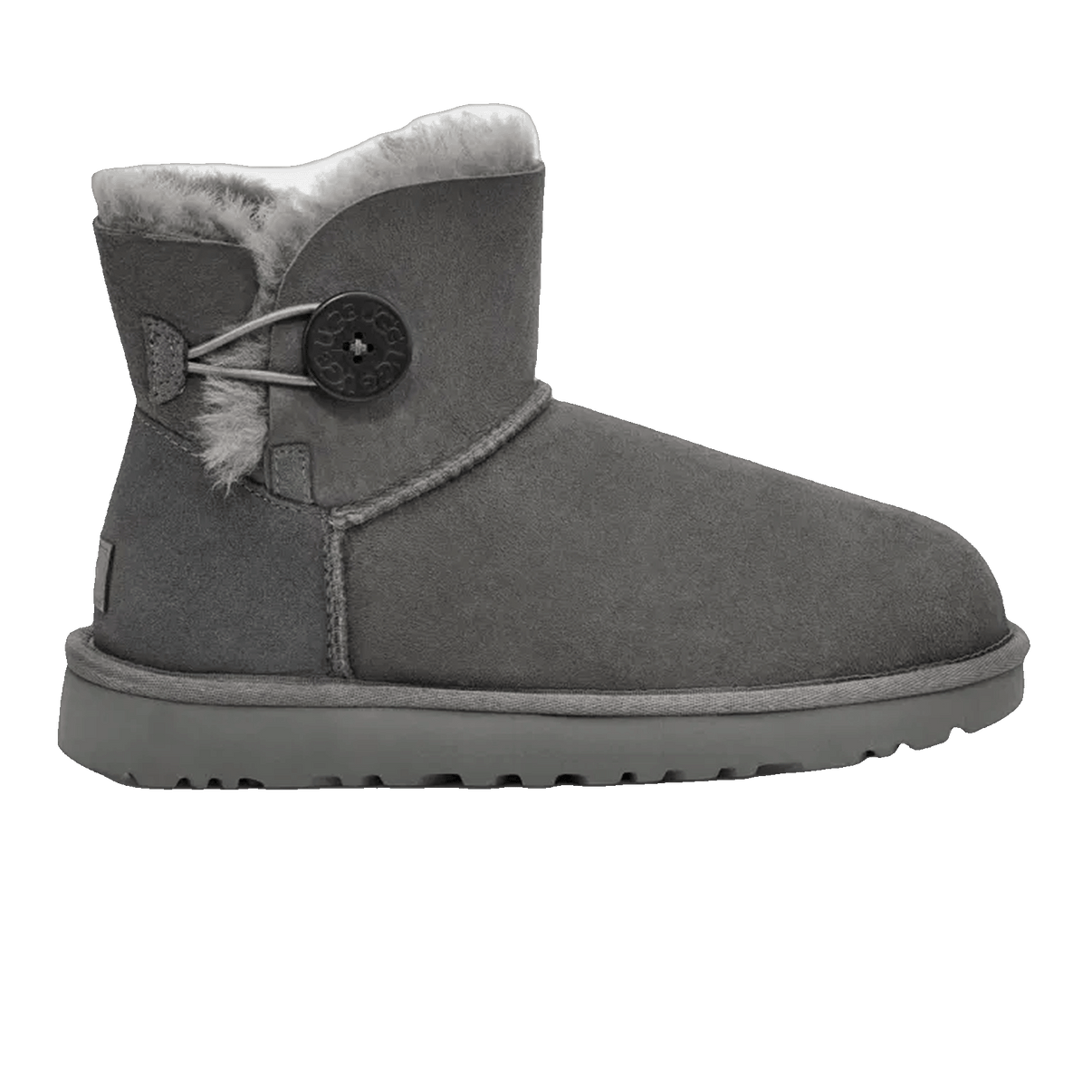 UGG Mini Bailey Button II Grey (W) - 1016422-Grey – Forty Four Sneaker